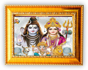 US COLLECTION Mahadev Religious Frame Price in India - Buy US ...