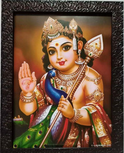 VGS MARKETINGS Hindu God Lord Murugan Religious Frame Price in India ...