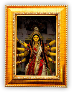Nuoshopping Durga Maa Nav Roop Photo Frame,Durga Maa Photo Frame ,Durga ...