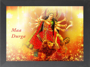 DECORPRINT DESIGN Durga Maa Nav Roop Photo Frame,Durga Maa Photo Frame ...