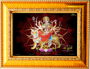 Nuoshopping Durga Maa Nav Roop Photo Frame,Durga Maa Photo Frame ,Durga ...
