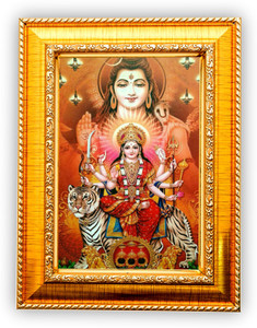 Nuoshopping Durga Maa Nav Roop Photo Frame,Durga Maa Photo Frame ,Durga ...