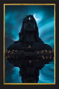 PRANVIGIFTS SHIV MAHAKAL PHOTO FRAME Religious Frame Price in India ...