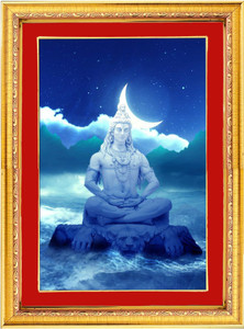 MitaEnterprise GOD SHIVA Religious Frame Price in India - Buy ...