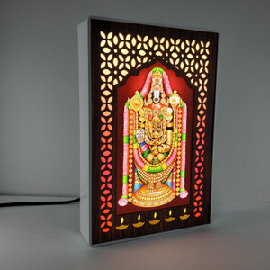 Regalo Casila Tirupati Balaji Photo Frame With Light For Pooja Room ...