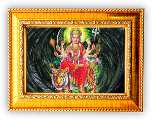 DECORPRINT DESIGN Durga Maa Nav Roop Photo Frame,Durga Maa Photo Frame ...