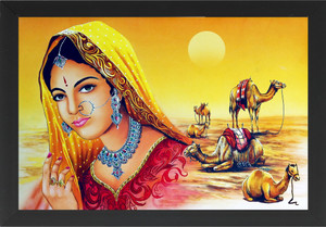 straigthlineart Rajasthani Natural Village Attractive, photo frame ...