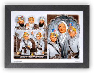 Nuoshopping Guru Nanak Dev Guru Gobind Singh Ji/Waheguru/sikh guru wall ...