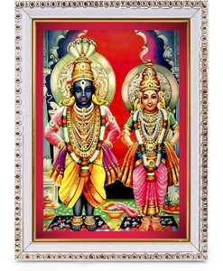 PrintShare Vitthal Rukmini Devi Vithal Vithoba Rakhumai Religious Frame ...