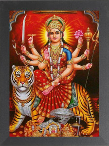 DECORPRINT DESIGN Durga Maa Nav Roop Photo Frame,Durga Maa Photo Frame ...