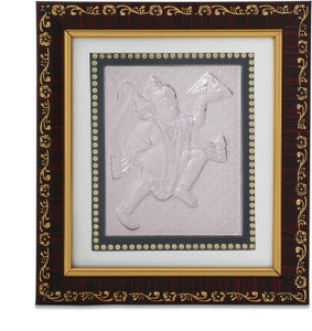 Osasbazaar Pure Silver Hanuman ji Religious Frame Price in India - Buy ...