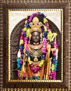 NDFRAME ayodhya ram mandir photo frame with Laminated (6 inchesx ...