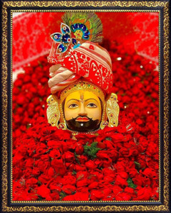 NDFRAME Shri Khatu shyam ji photo frame with Laminated(9.5inchesx11 ...