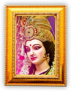 DECORPRINT DESIGN Durga Maa Nav Roop Photo Frame,Durga Maa Photo Frame ...