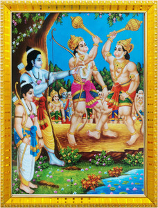 koshtak Shri Ram Lakshman in Sugriv and Bali yuddh Religious Frame ...
