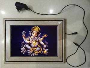 anshul internet point , LORD GANESH JI , LED Religious Frame Price in ...