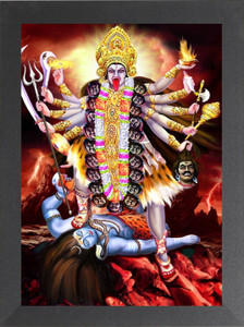 DECORPRINT DESIGN Durga Maa Nav Roop Photo Frame,Durga Maa Photo Frame ...