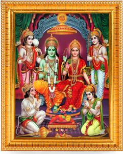 PrintShare Religious Image of Bhagwan Ram, Sita , Laxman and Hanuman ...