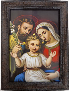 CSW Catholic frames Holy Family Digital Art 7 * 5 inch photo frame ...
