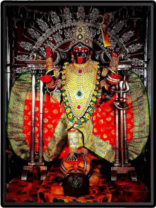 HitechMart Dakshineswar Kali Laminated Photo Religious Frame Price in ...