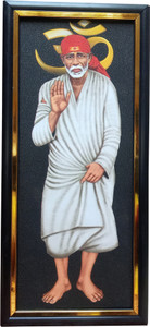 OMSAIGIFTS SAI BABA PHOTO FRAME Religious Frame Price in India - Buy ...