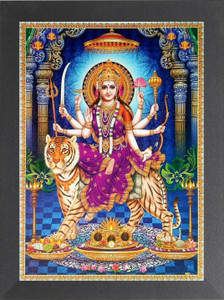 DECORPRINT DESIGN Durga Maa Nav Roop Photo Frame,Durga Maa Photo Frame ...