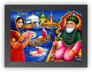 Nuoshopping customized personalised Baba Ram Dev Pir Baba black wooden ...