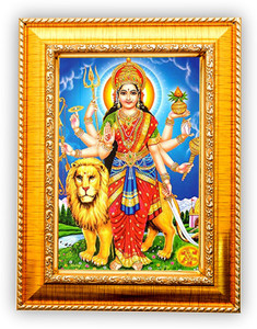DECORPRINT DESIGN Durga Maa Nav Roop Photo Frame,Durga Maa Photo Frame ...