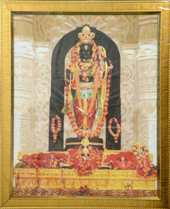 Shri Ram Lala Photo Shri Ram Lala Photo Religious Frame Price in India ...