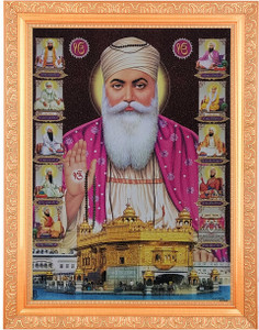 BM Traders Sikh 10 Gurus Religious Frame Price in India - Buy BM ...