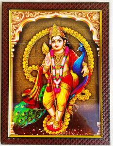 TTD STORE MURUGA WITH PEACOCK Religious Frame Price in India - Buy TTD ...