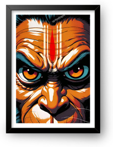 ArtRecall Hanuman ji Photo Frame, panchmukhi hanuman, hanumanji ...