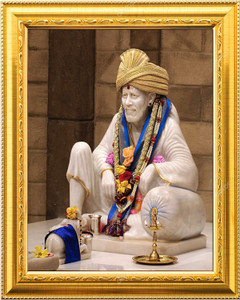 NDFRAME Sai baba photo Gold frame Religious Frame Price in India - Buy ...