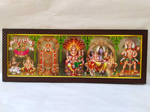 TTD STORE FIVE GOD PHOTO 1 Religious Frame Price in India - Buy TTD ...