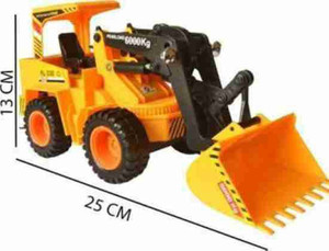 UNISAFE COLLECTION Remote Control Battery Operated JCB Crane Truck Toy ...
