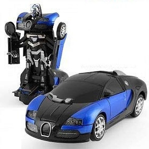 ShoptoAll Automatic Convertible Deform Robot Transform Car Toy for Kids ...
