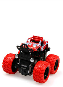 Delvin Monster truck toys car for kids 4 wheel Friction push to go ...
