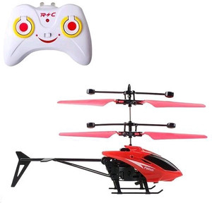 HARK HUB Helicopter with Remote Control and Hand Sensor Charging ...