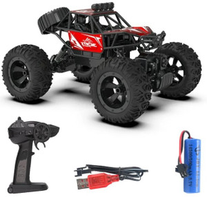CADDLE & TOES Remote Controlled Rock Crawler RC Monster Truck, 4 Wheel ...