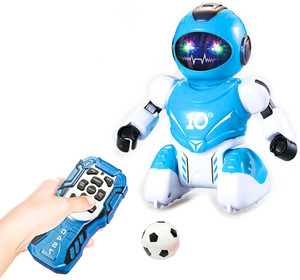 VikriDa Remote Control Robot Soccer Game for Kids Tackle, Dribble ...