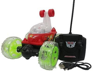 Mahi Zone 3D Wireless Rechargeable Ben 10 Stunt Car with Remote Control ...