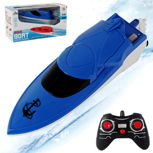 CRYA Long Range Remote Control Boat Toys for Kids, Easy to Handle RC ...
