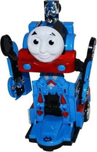 Mobclixs 2 IN 1 Deformed Thomas Engine Robot with light and sound for ...