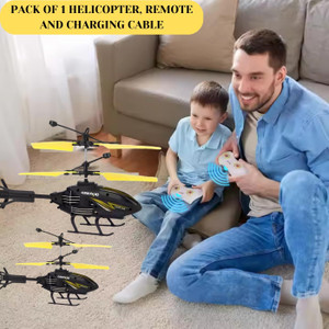 SuNZita RC Helicopter with Hand Gravity Sensor, Flying Toy with 3D ...