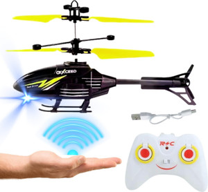 JRCLUB RC Helicopter with Hand Gravity Sensor, Flying Remote Control ...