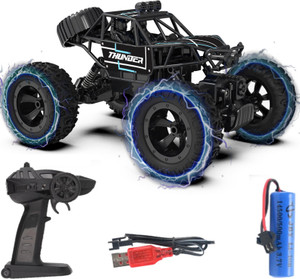CADDLE & TOES Remote Controlled Rock Crawler RC Monster Truck, 4 Wheel ...