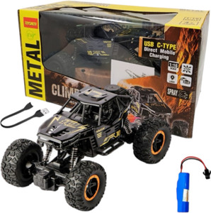 Aavkar creation Remote Control Metal Car for Kids with Mist Smoke ...