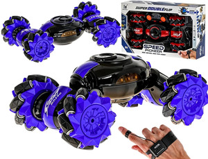 Todfod Hand Gesture Sensor RC Stunt Car Double Sided Rotating Remote ...