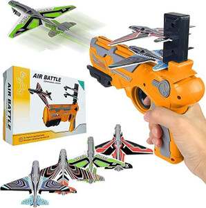 AXENIA Airplane Launcher Gun ,Paper Foam Gliders for Quick and Easy ...