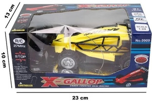 Neon Chargeable Remote Control Real Racing Cross Country Race Car ...